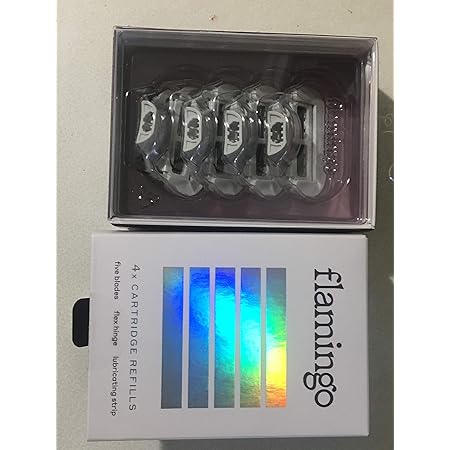 Amazon.com: Flamingo Women's Razor Blade Refill - 4 Pack : Beauty ...