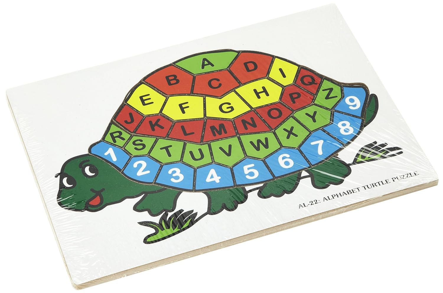 Little Genius Wood Alphabet Turtle Puzzle (Multicolor) : Amazon.in ...