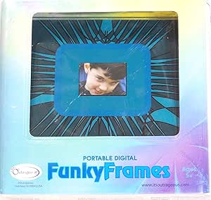 Amazon.com : Funky Frames Portable Digital Photo Frame : Digital ...