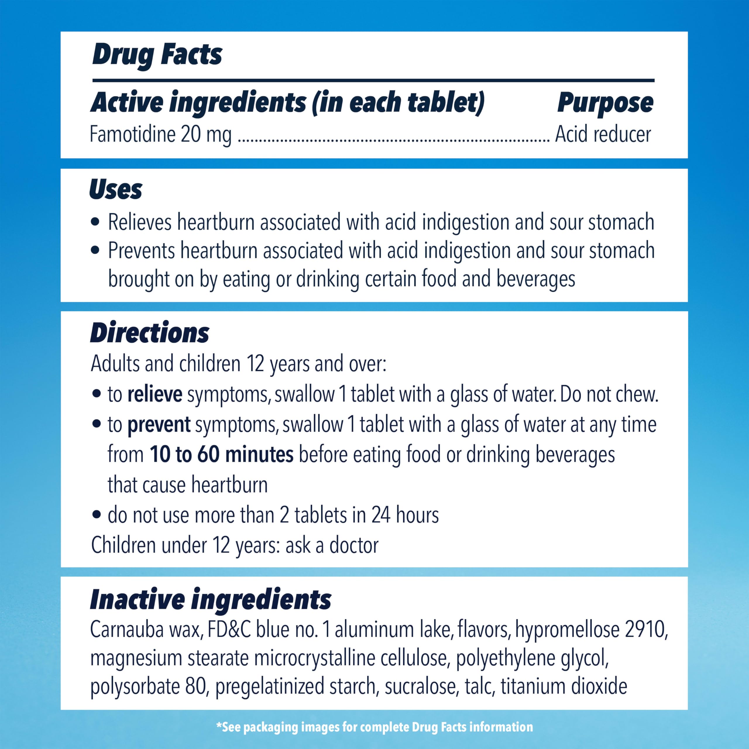 Snapklik.com : AC Maximum Strength Heartburn Relief Tablets, Prevents ...