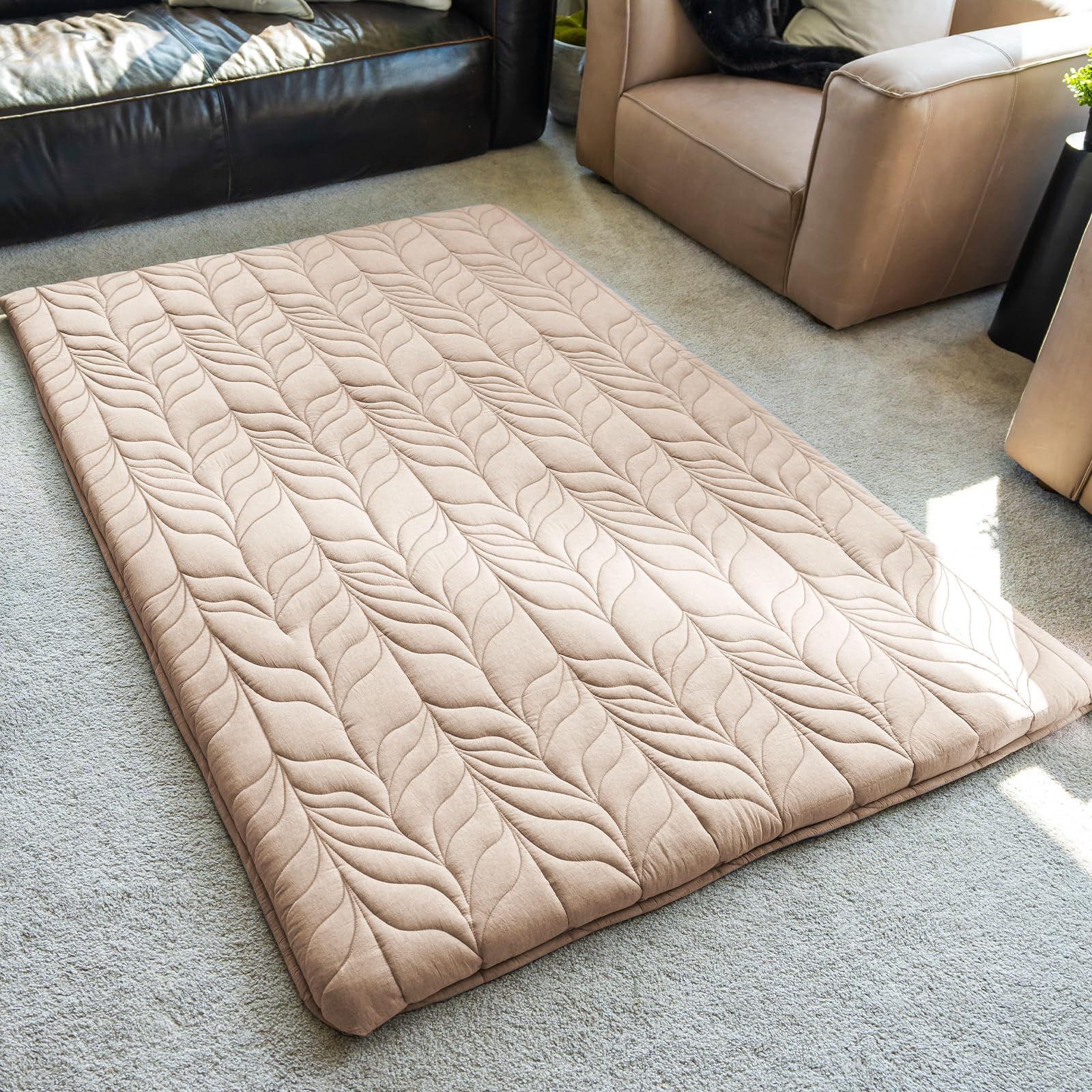 Amazon.com - Japanese Floor Mattress Futon Mattress,Extra Thick Folding ...