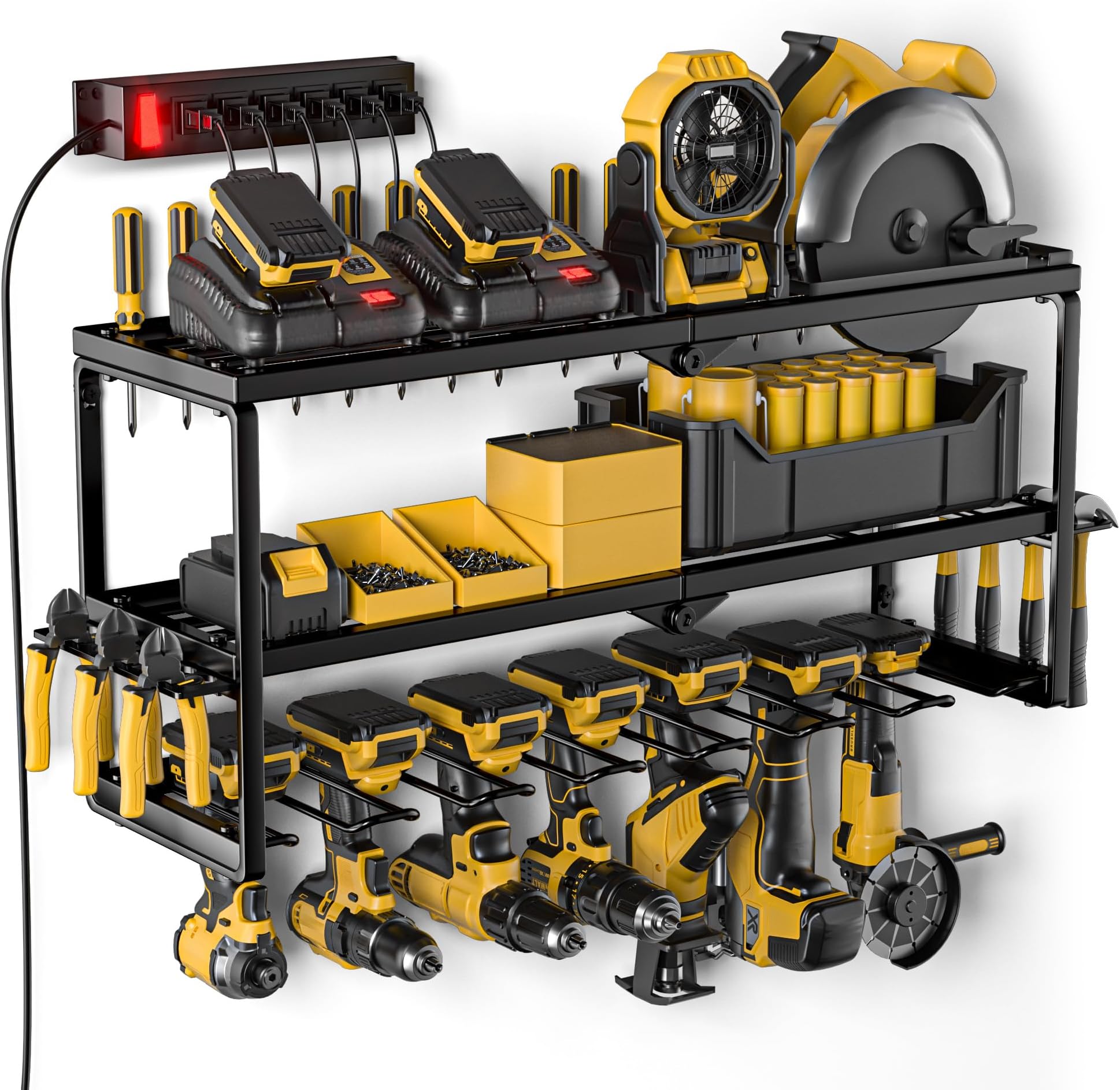 Amazon.com: Ztorq Cordless Drill Tool Organizer - Drill holder storage ...