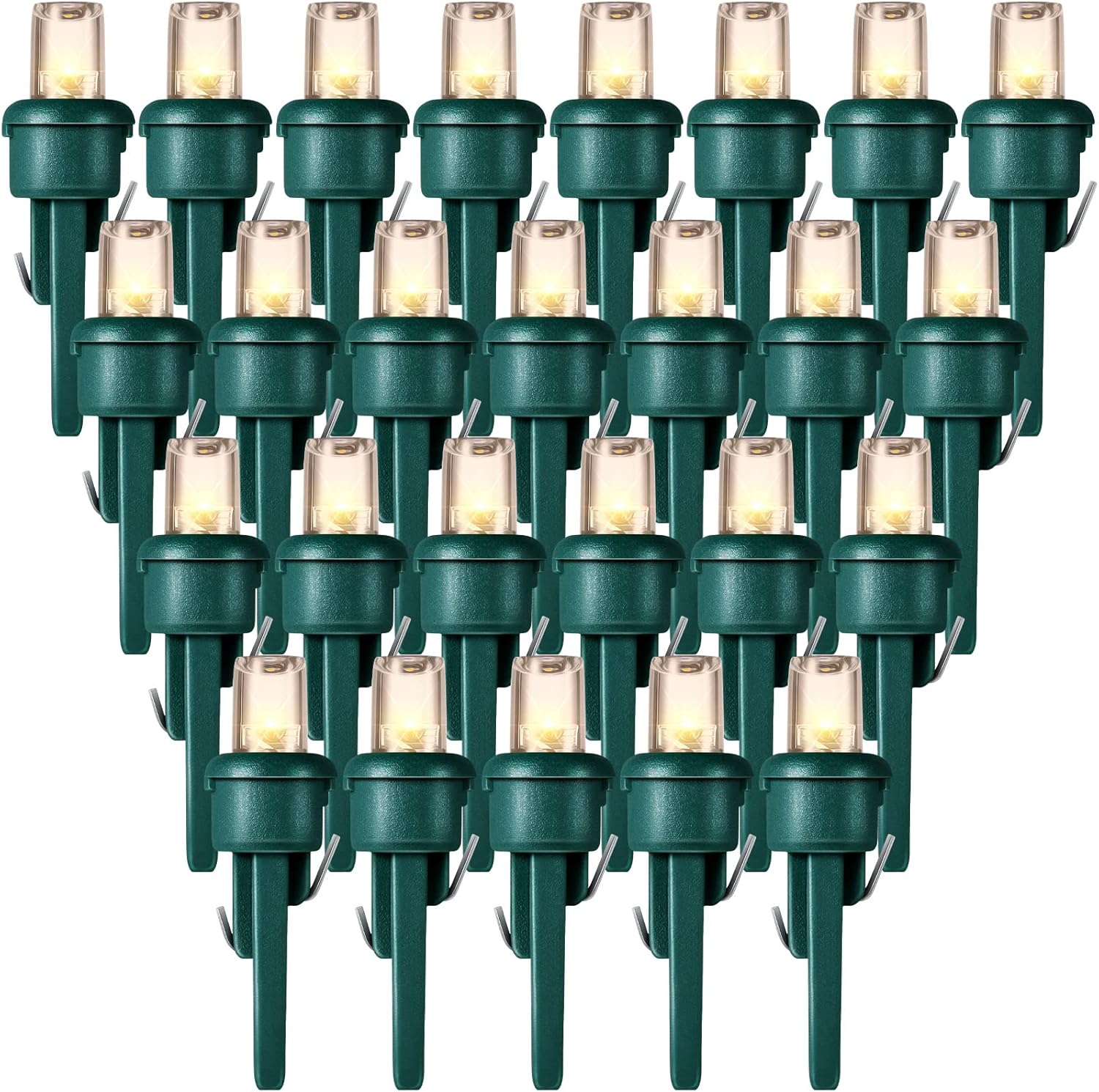 Amazon.com: Honoson 48 Count 5 mm LED Halloween Replacement Bulbs Bulk ...