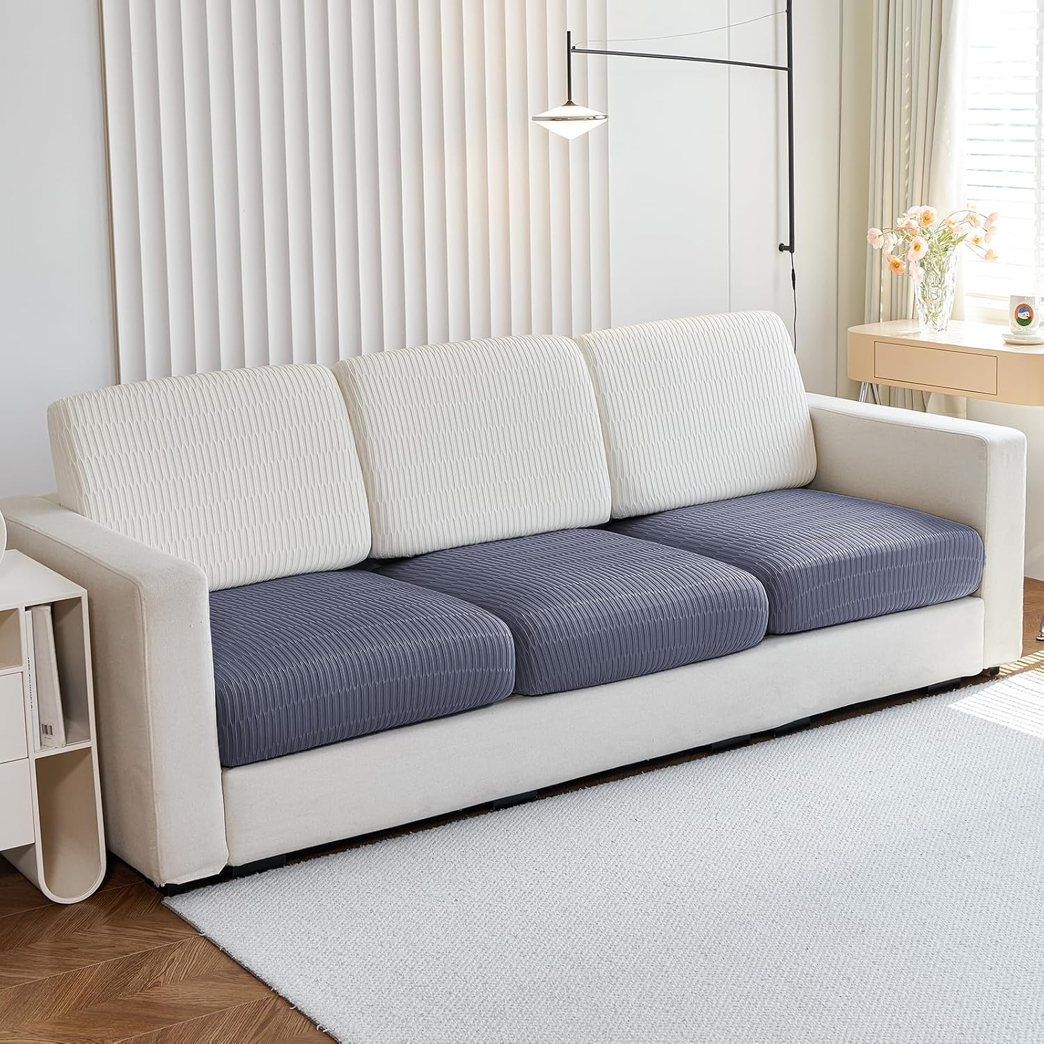 Amazon.com: WEYOND Couch Cushion Covers Individual Large Super Stretch ...