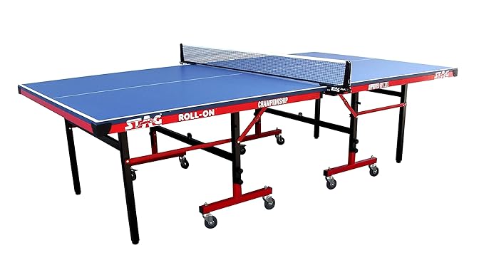 Buy STAG GLOBAL Championship Roll-On Table Tennis Table | 22mm | TTFI ...