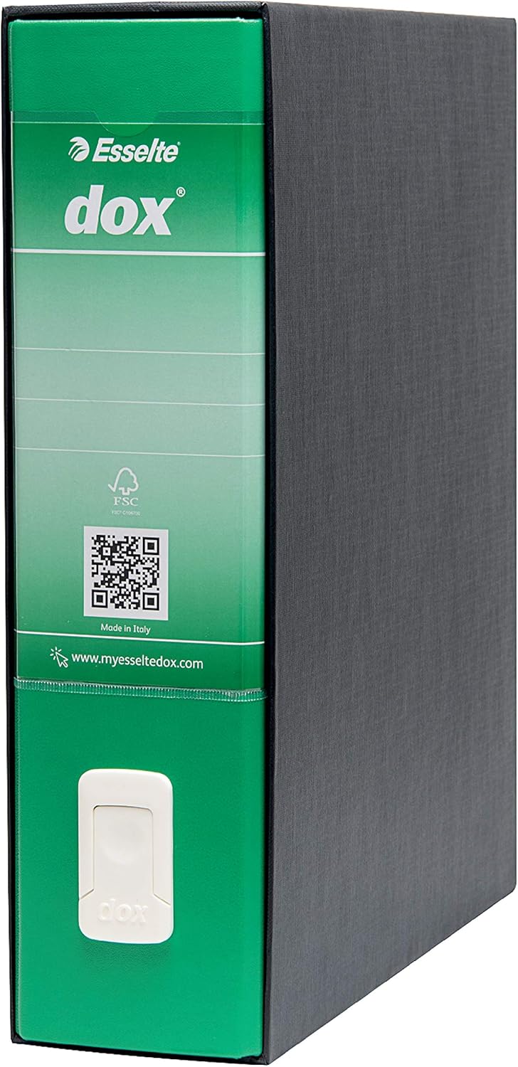 Amazon.com: REXEL DOX 1 A4 L/Arch File Green D26114