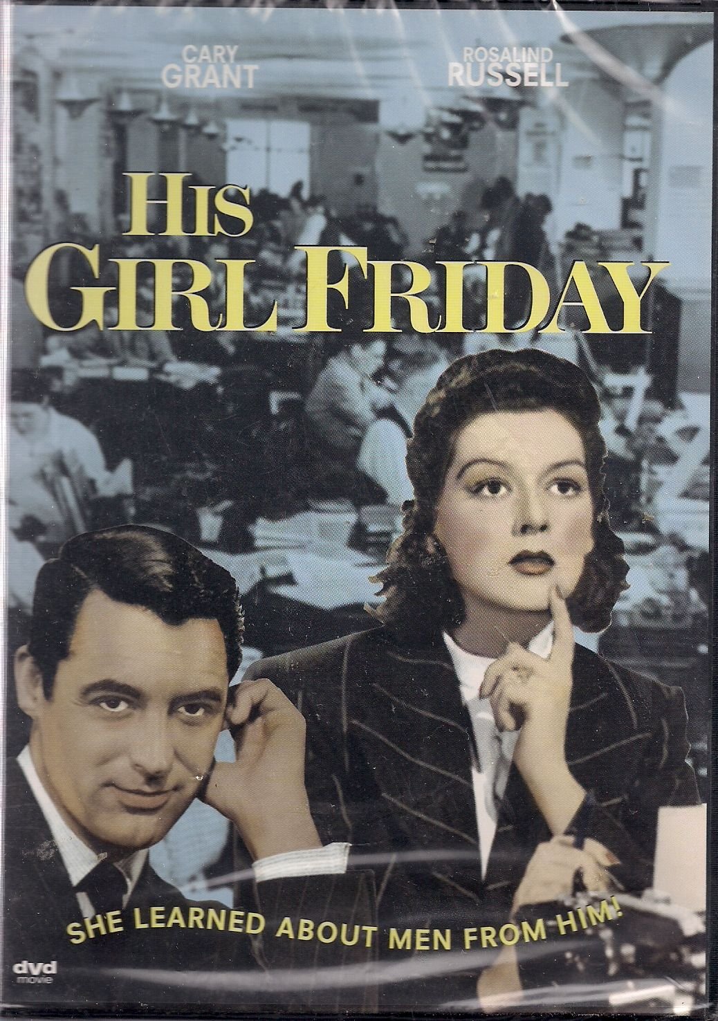 Amazon.com: His Girl Friday [DVD] : Cary Grant, Rosalind Russell, Ralph ...