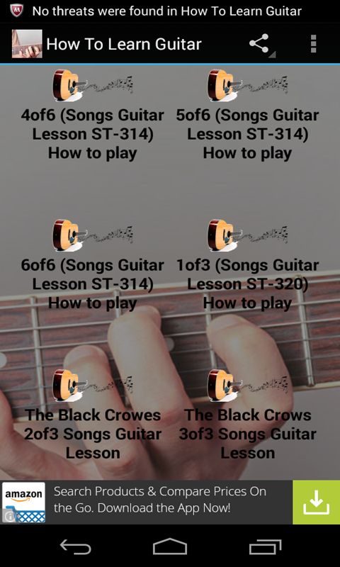 How To Learn Guitar - App on Amazon Appstore