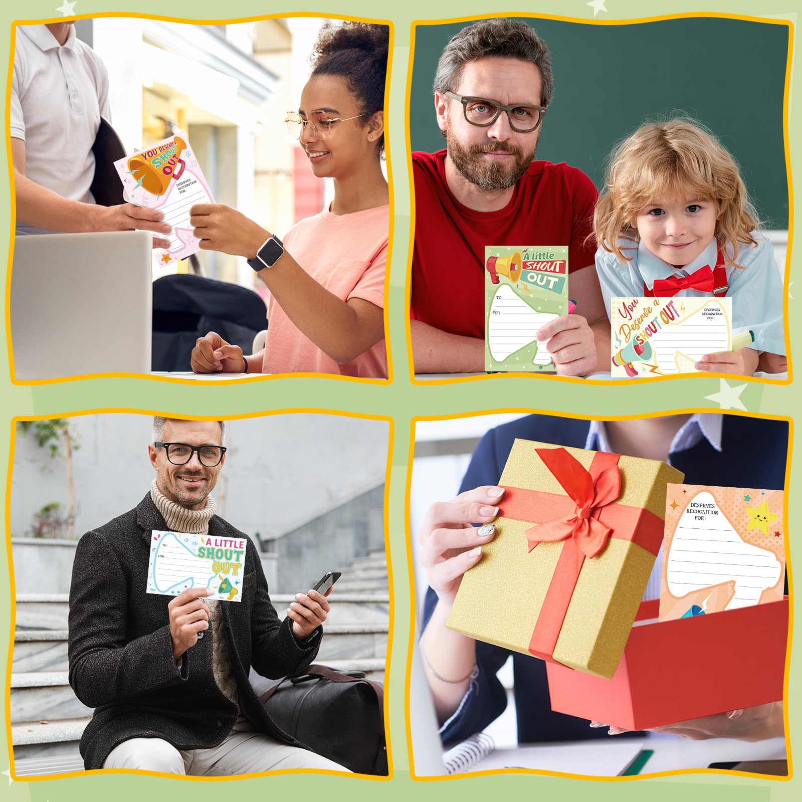 Snapklik.com : 200 Count Shout Out Cards For Teachers Students ...