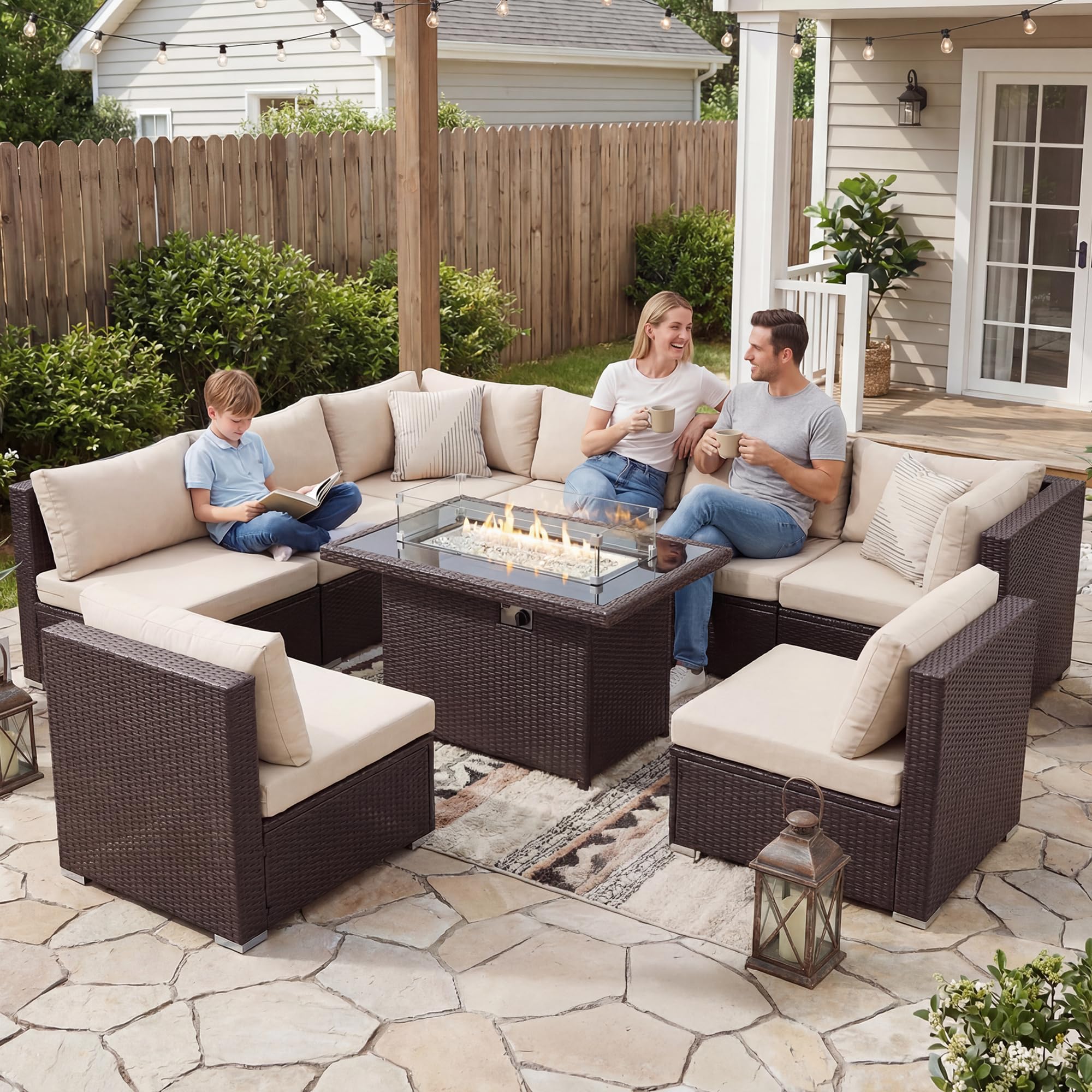 9 Best Outdoor Fireplace Kits | Heat Output That Actually Warms