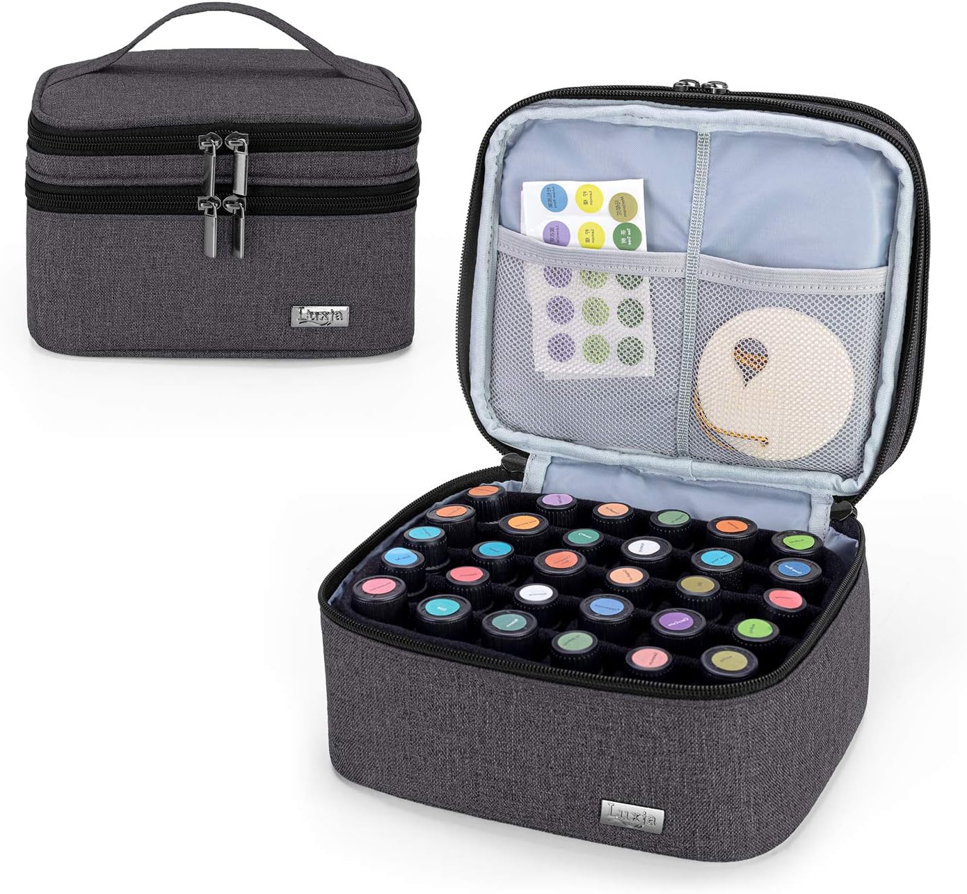 Amazon.com: Essential Oils Case Storage for 70 bottles + Stickers ...