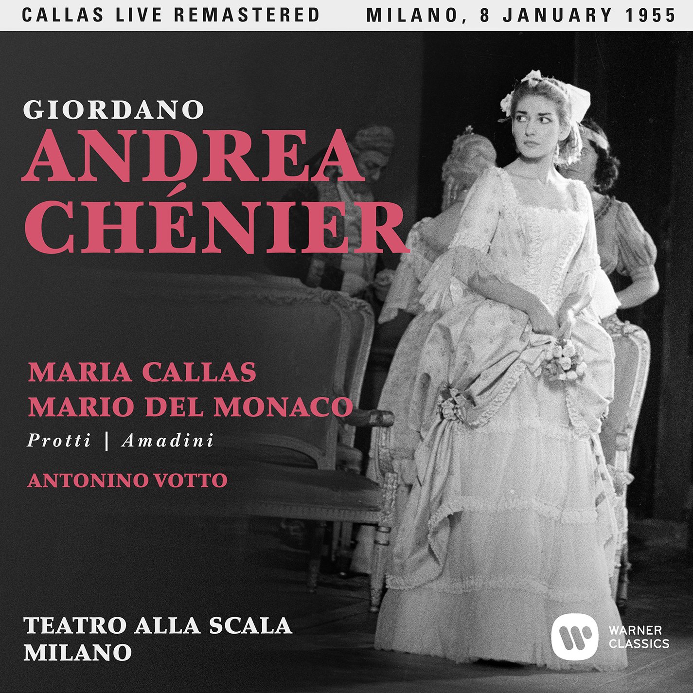 MARIA CALLAS - Giordano: Andrea Chenier (milano 08/01/1955) - Amazon ...
