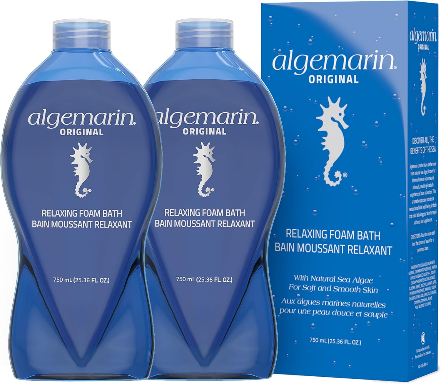 Algemarin Original Scent Foam Bath – European Sea Algae Aromatherapy ...
