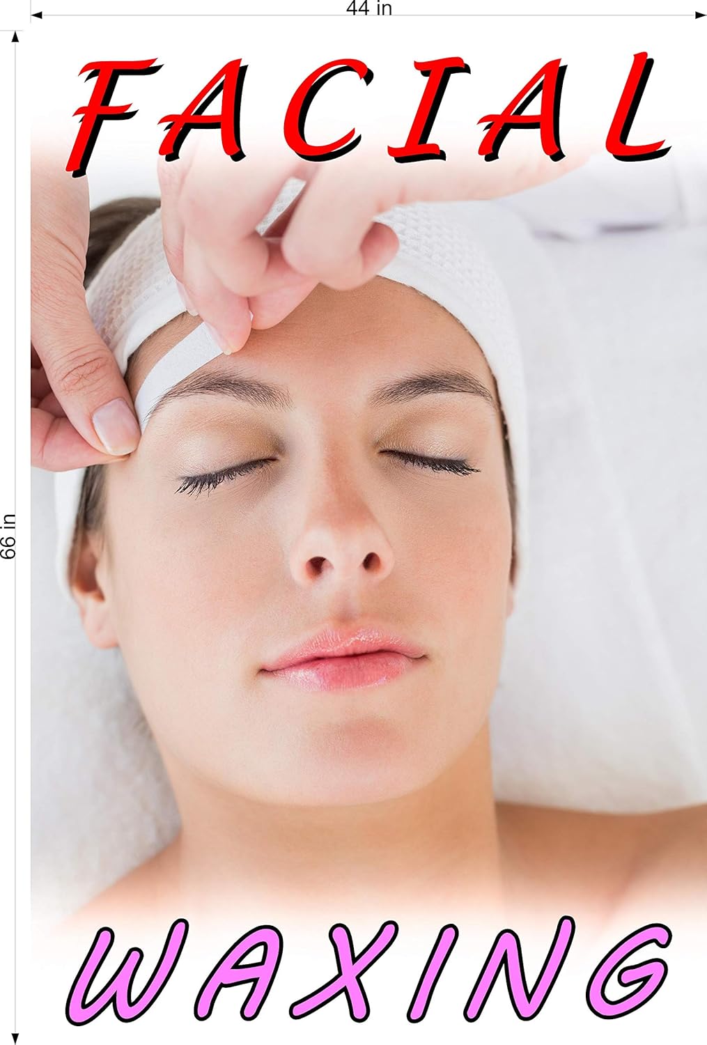 Amazon.com: NAILSIGNS.com Facial VIII Waxing Service Salon Sign Decor ...