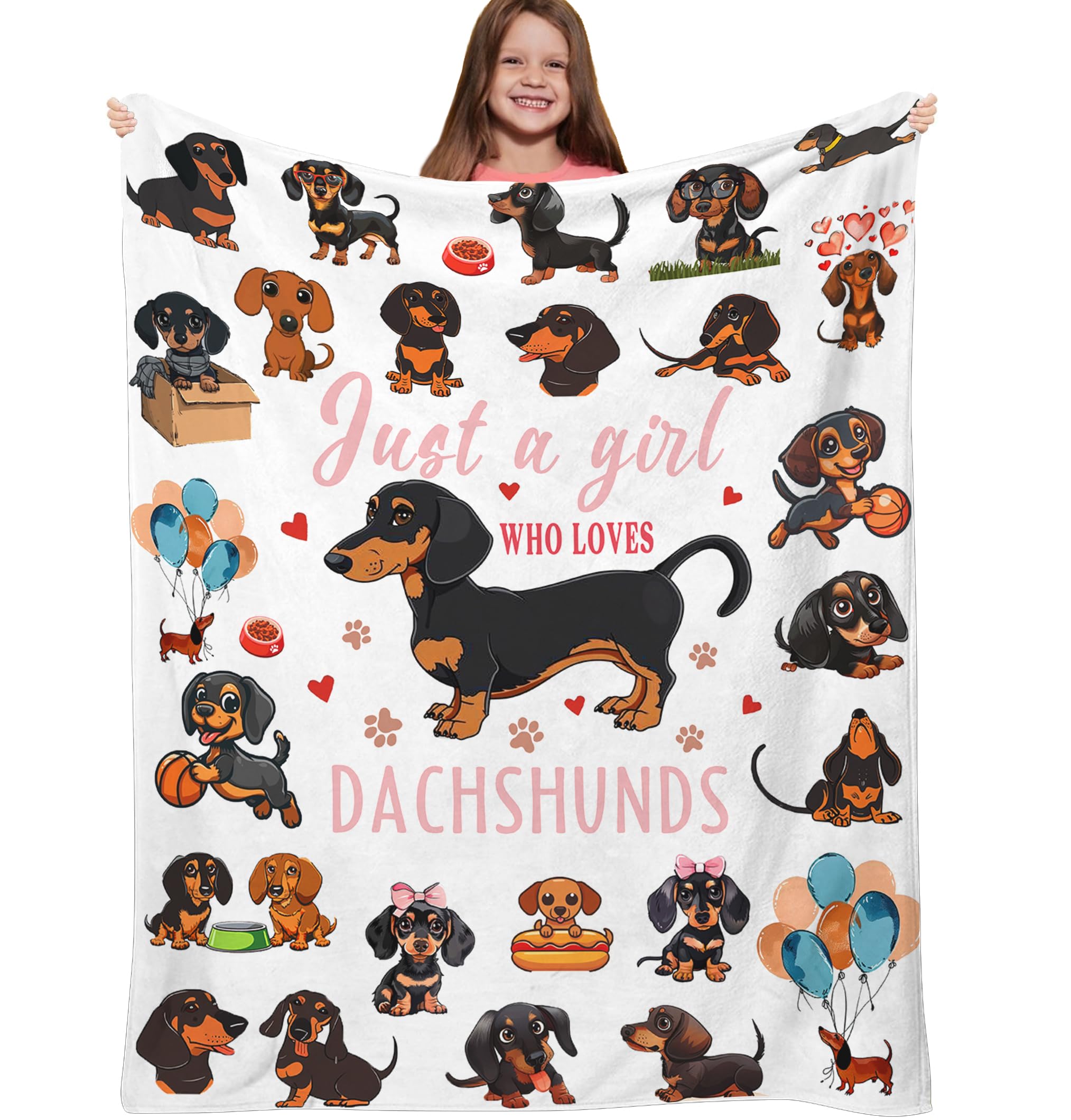 Amazon.com: Dachshund Gifts, Dachshund Blanket Throw for Women ...