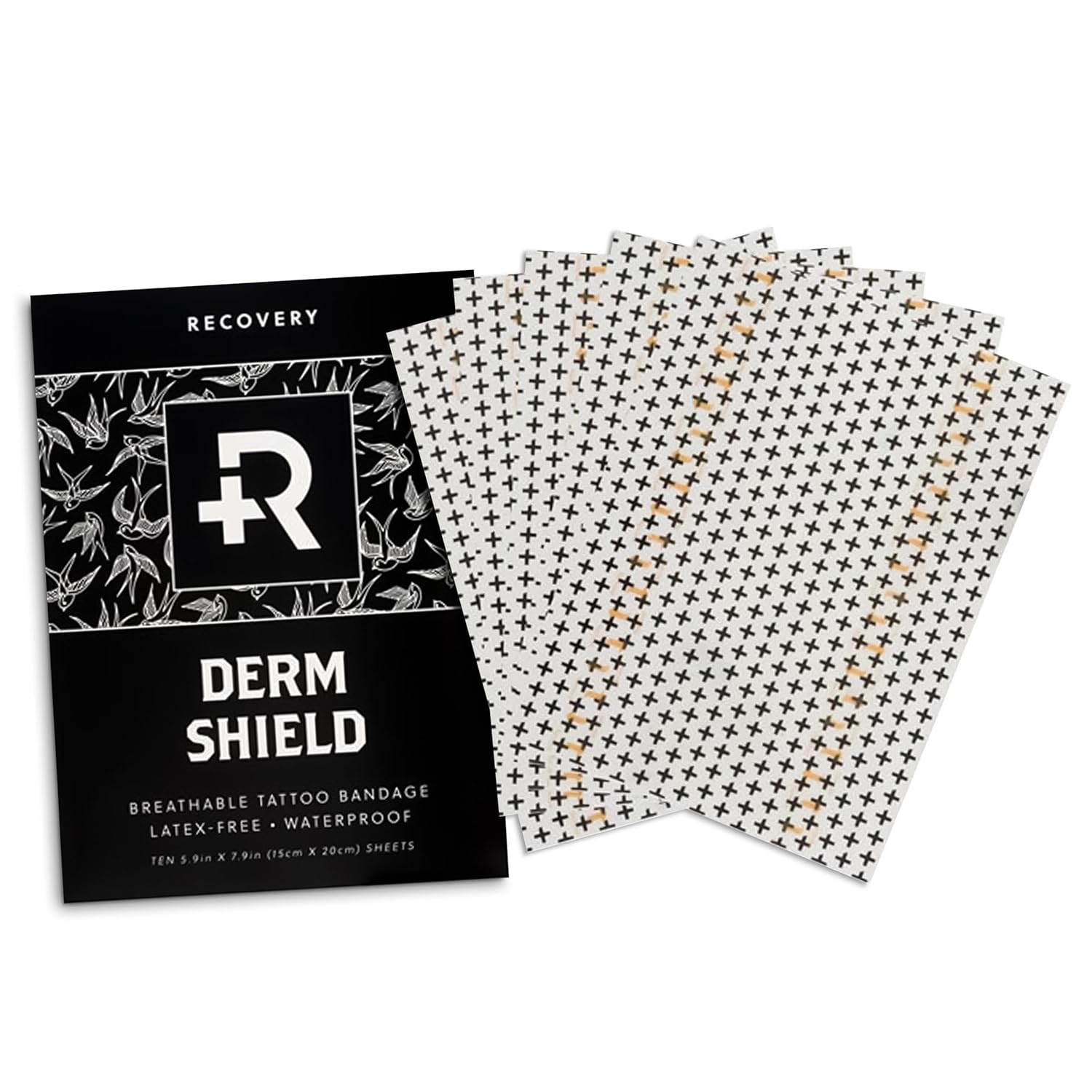 Amazon.com: Recovery Aftercare Derm Shield Tattoo Cover Up Patch ...