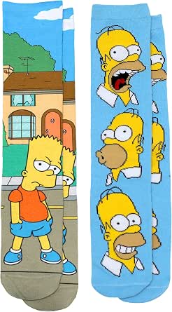 Amazon.com: Hyp The Simpsons Men's Novelty Bart Simpson Sublimated ...
