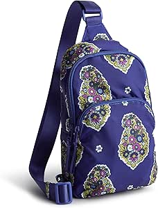 Amazon.com: Vera Bradley Women's Ripstop Lorman Sling Backpack, Kew ...