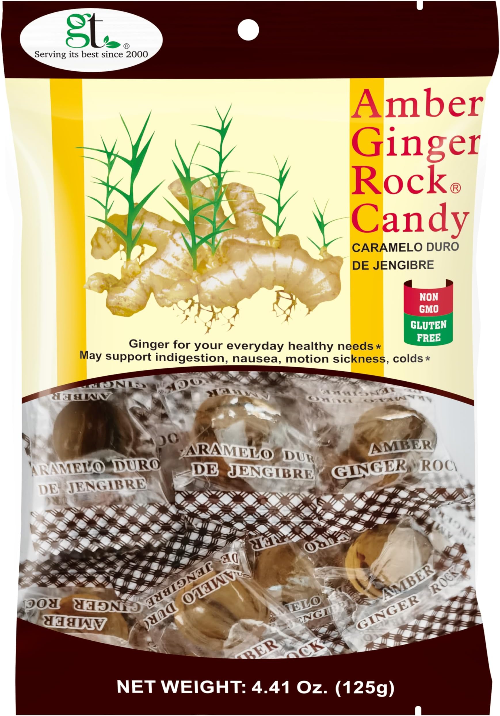 Amazon.com : Jamaican Choice Kosher Lemon Ginger Cuts 8 oz each (3-Pack ...