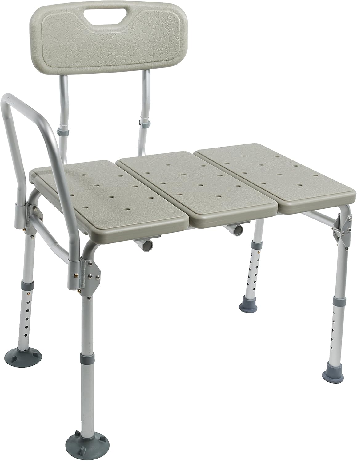 Amazon.com: PCP Lightweight Folding Transfer Bath Bench, Silver Frost ...