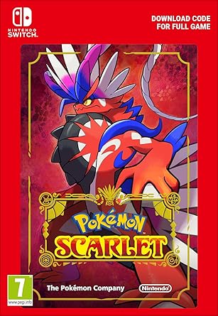 Pokémon Scarlet Standard | Nintendo Switch - Download Code : Amazon.co ...