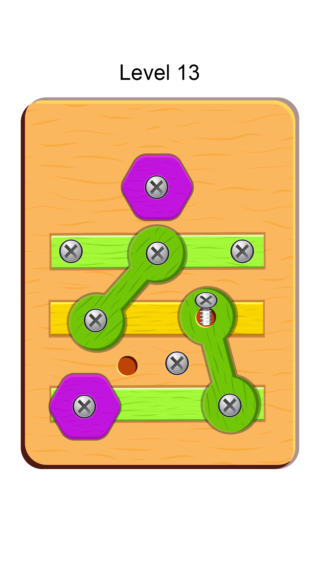 Wood Nuts & Bolts: Screw Master Puzzle Game - Unscrew Wood Bar Sorting ...