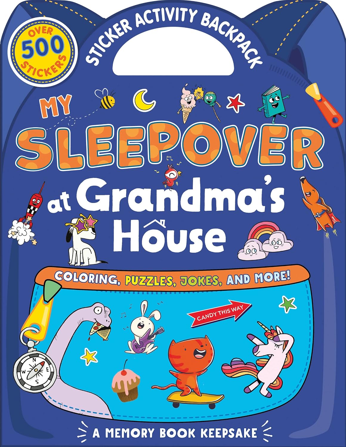 My Sleepover at Grandma's House: Keepsake Activity Book for Grandmas ...