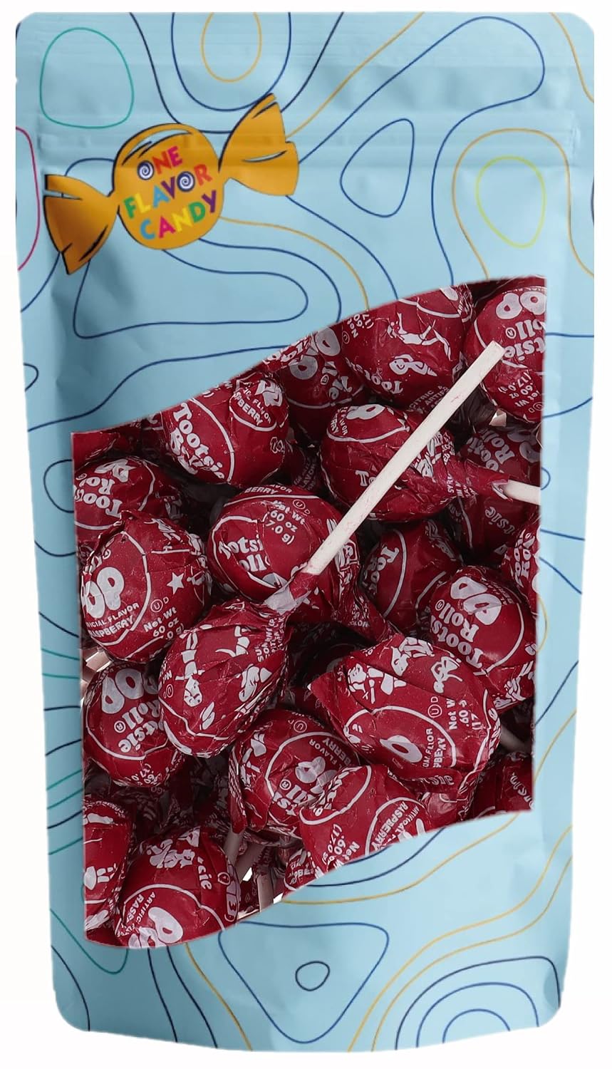 Amazon.com : One Flavor Candy Tootsie Pops Lollipop Lolli Pops Bulk in ...