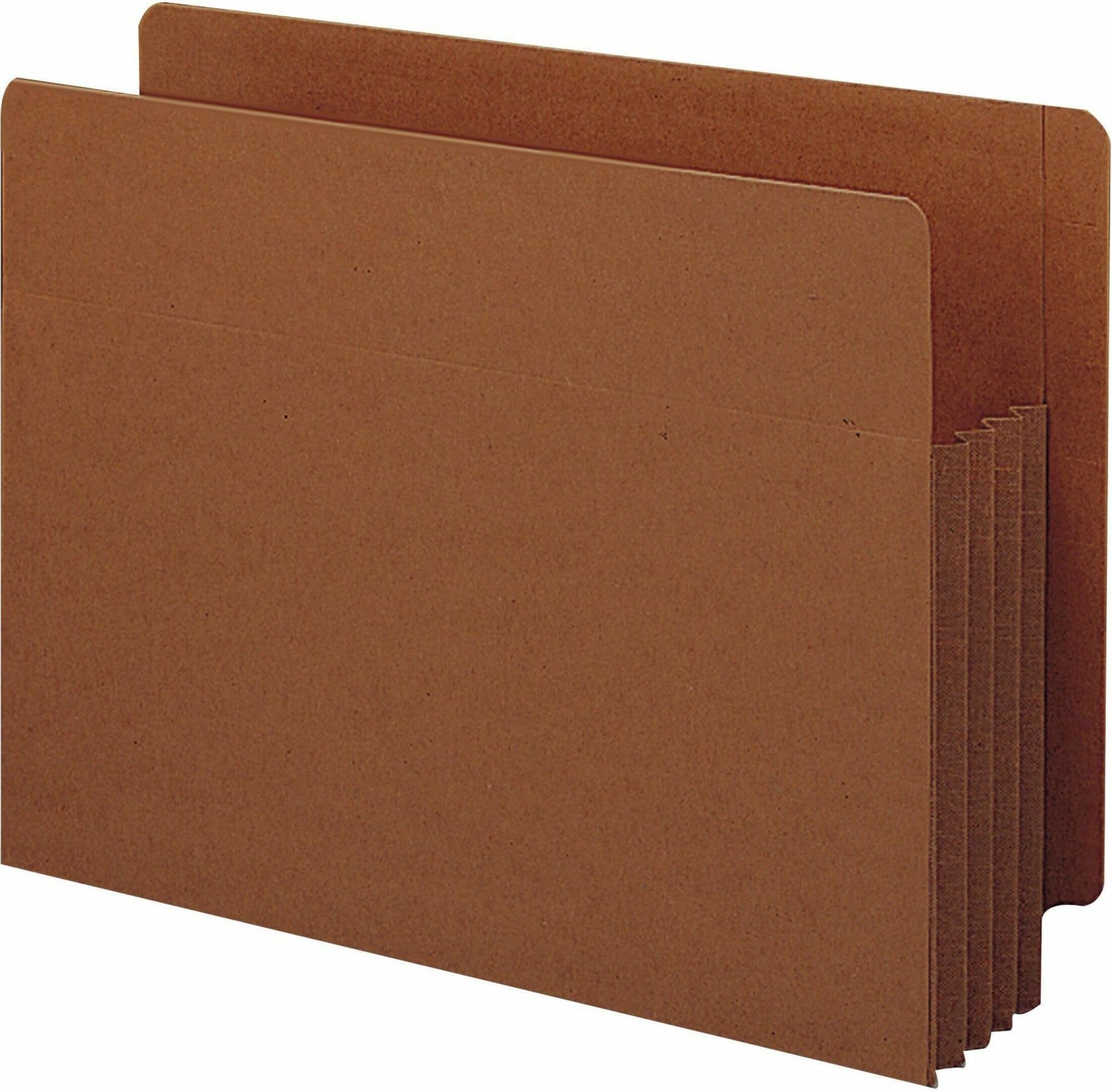 Amazon.com : Smead End Tab File Pocket, Reinforced Straight-Cut Tab, 3 ...