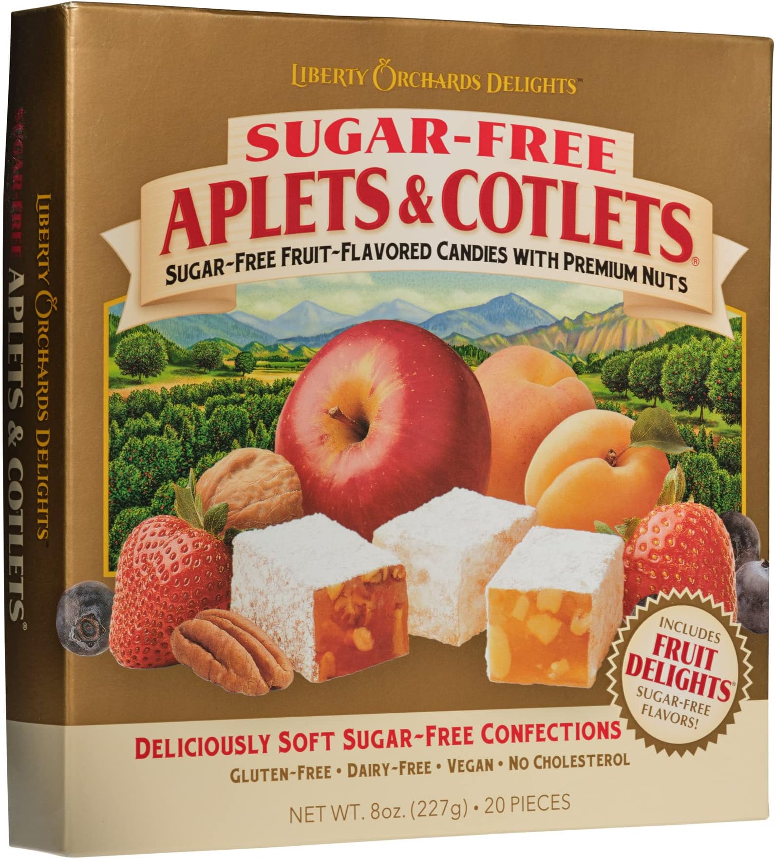Amazon.com : Liberty Orchards, Sugar Free Aplets & Cotlets - Vegan ...
