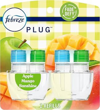 Amazon.com: Febreze Plug In Air Freshener, Odor-Fighting Scented Oil ...