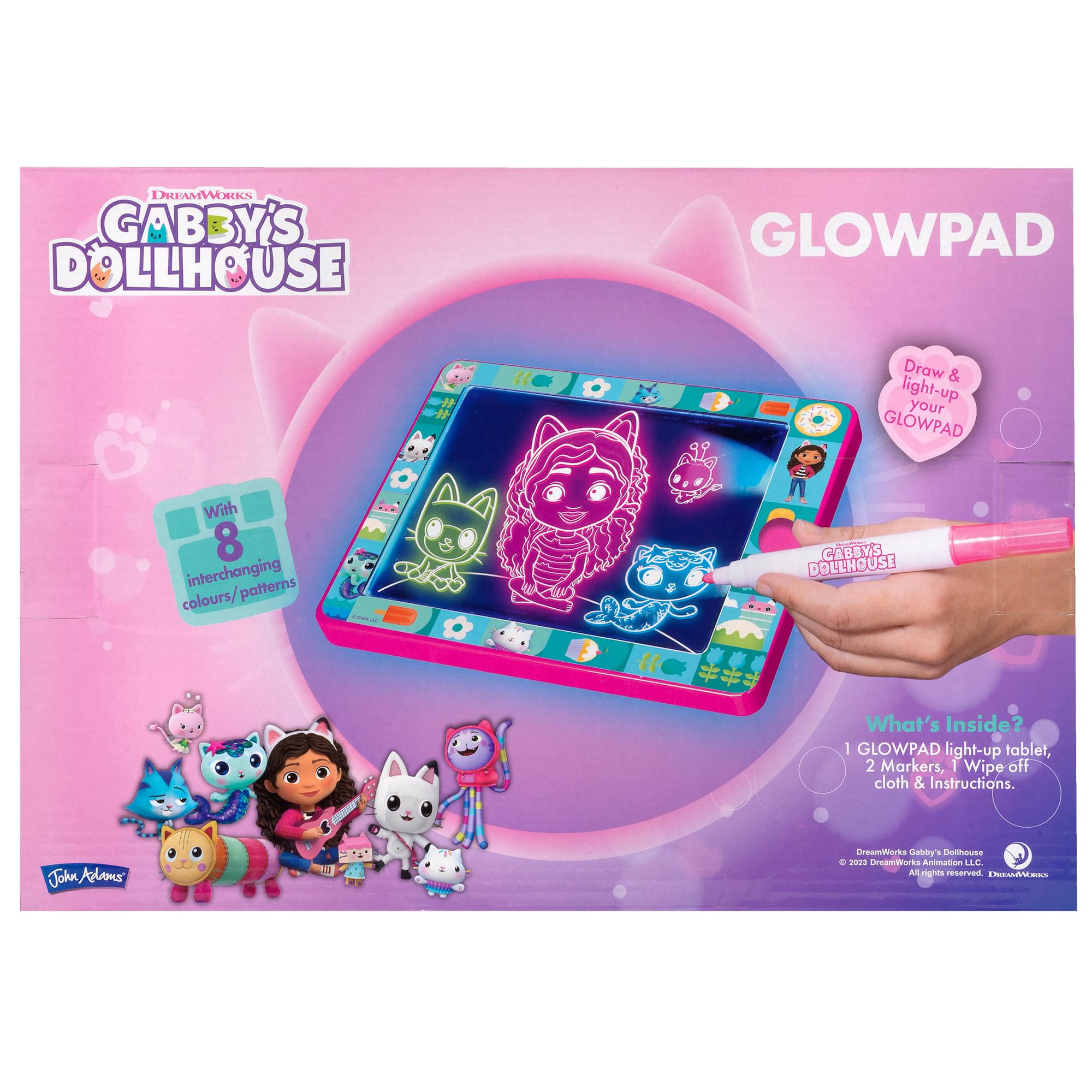 Gabby S Dollhouse Gabby's Dollhouse Mobile Glow Pad - Toy Triangle ...