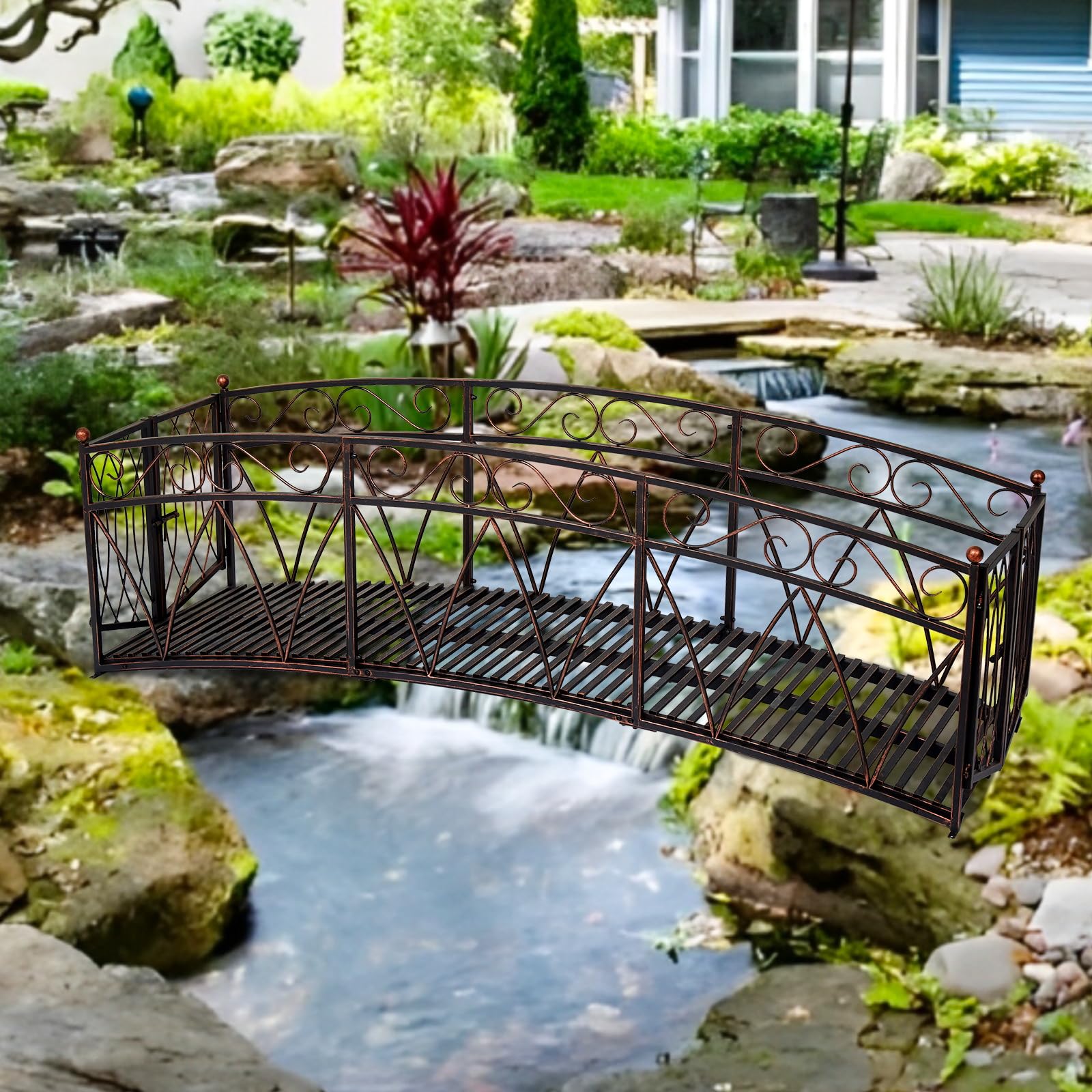 Metal Bridges For Gardens Walk