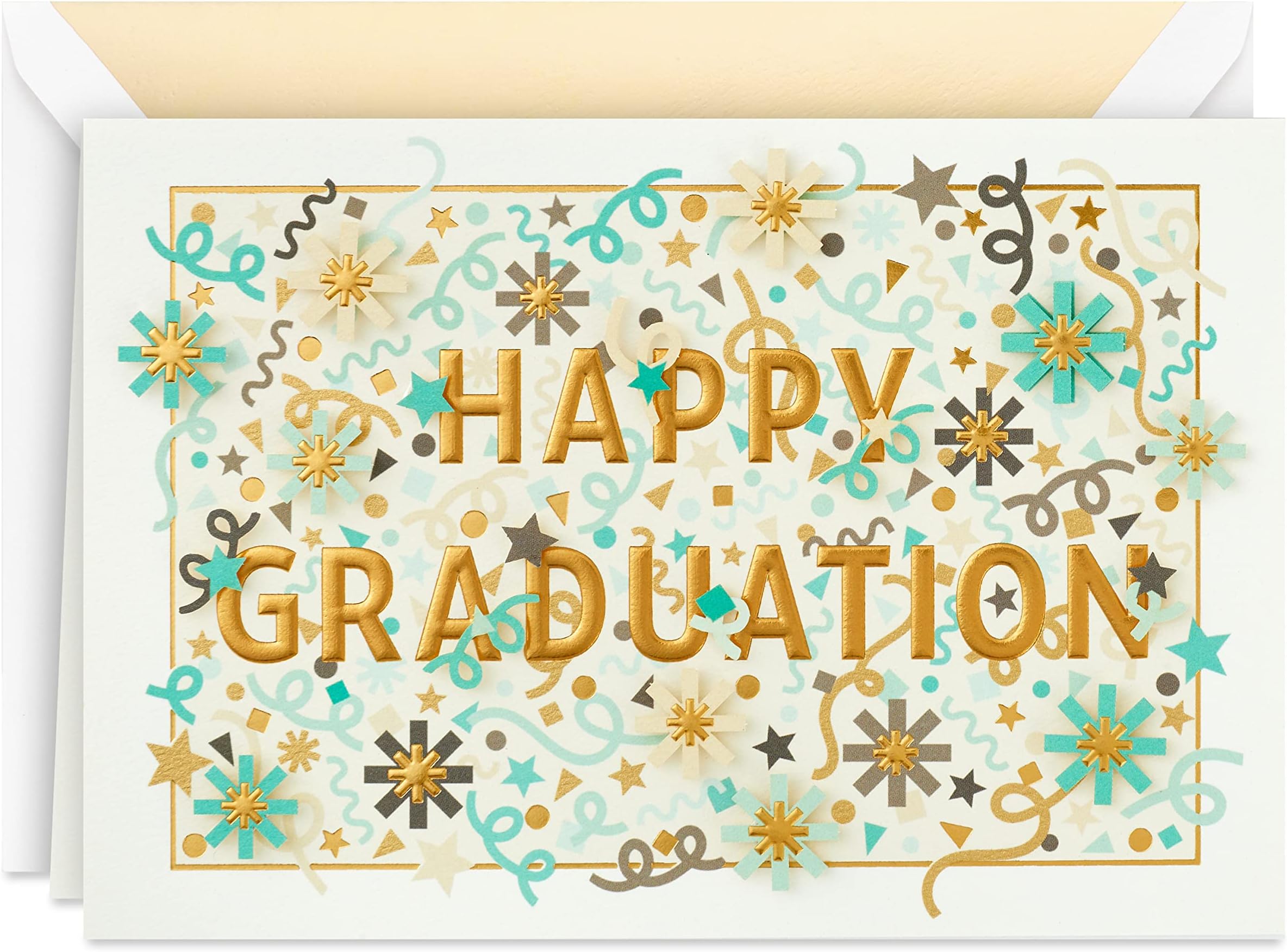 Hallmark Signature Graduation Card (Confetti) : Amazon.ca: Office Products