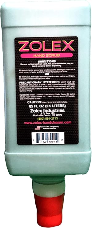 Amazon.com : Zolex Walnut Hand Scrub for Hard Working Hands | Stain ...