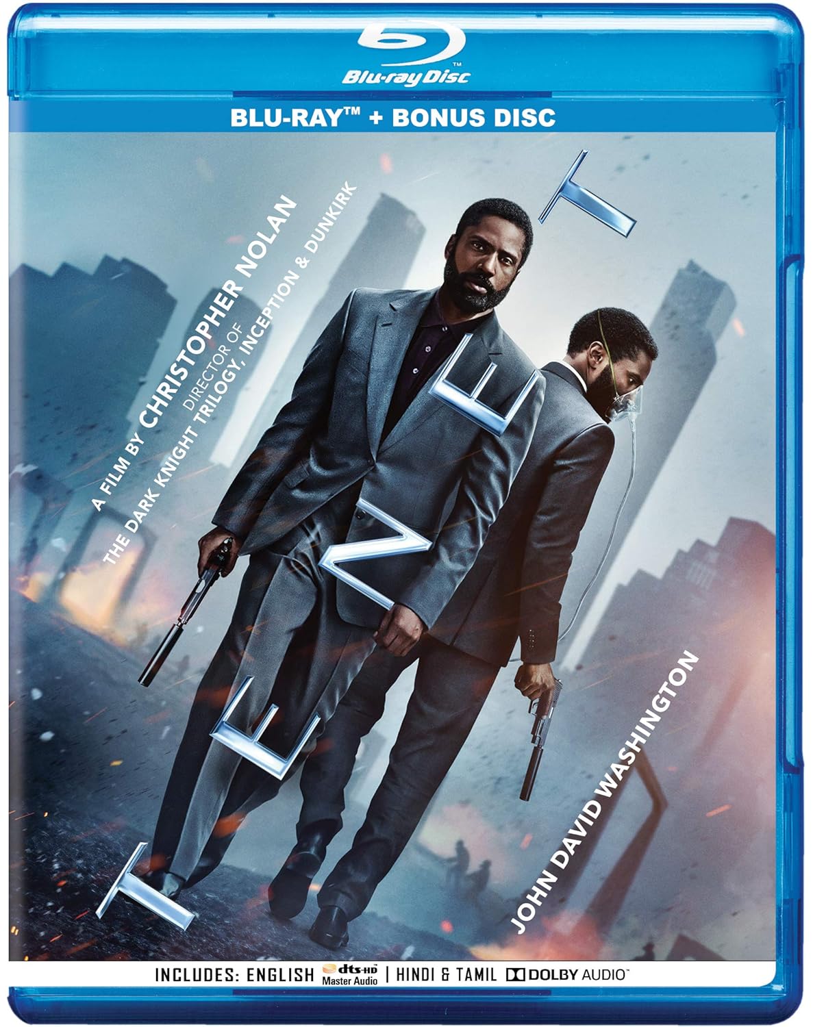 Tenet (Blu-ray + Bonus) (2-Disc): Amazon.in: John David Washington ...