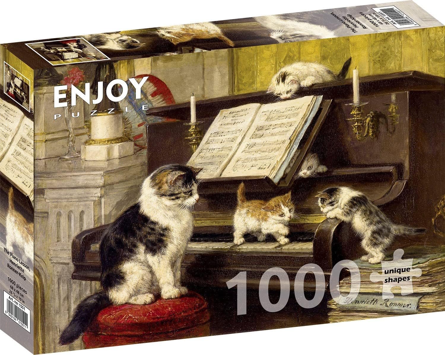 Amazon.com: ENJOY Puzzle 1000 Pieces Jigsaw Puzzle for Adults with Free ...