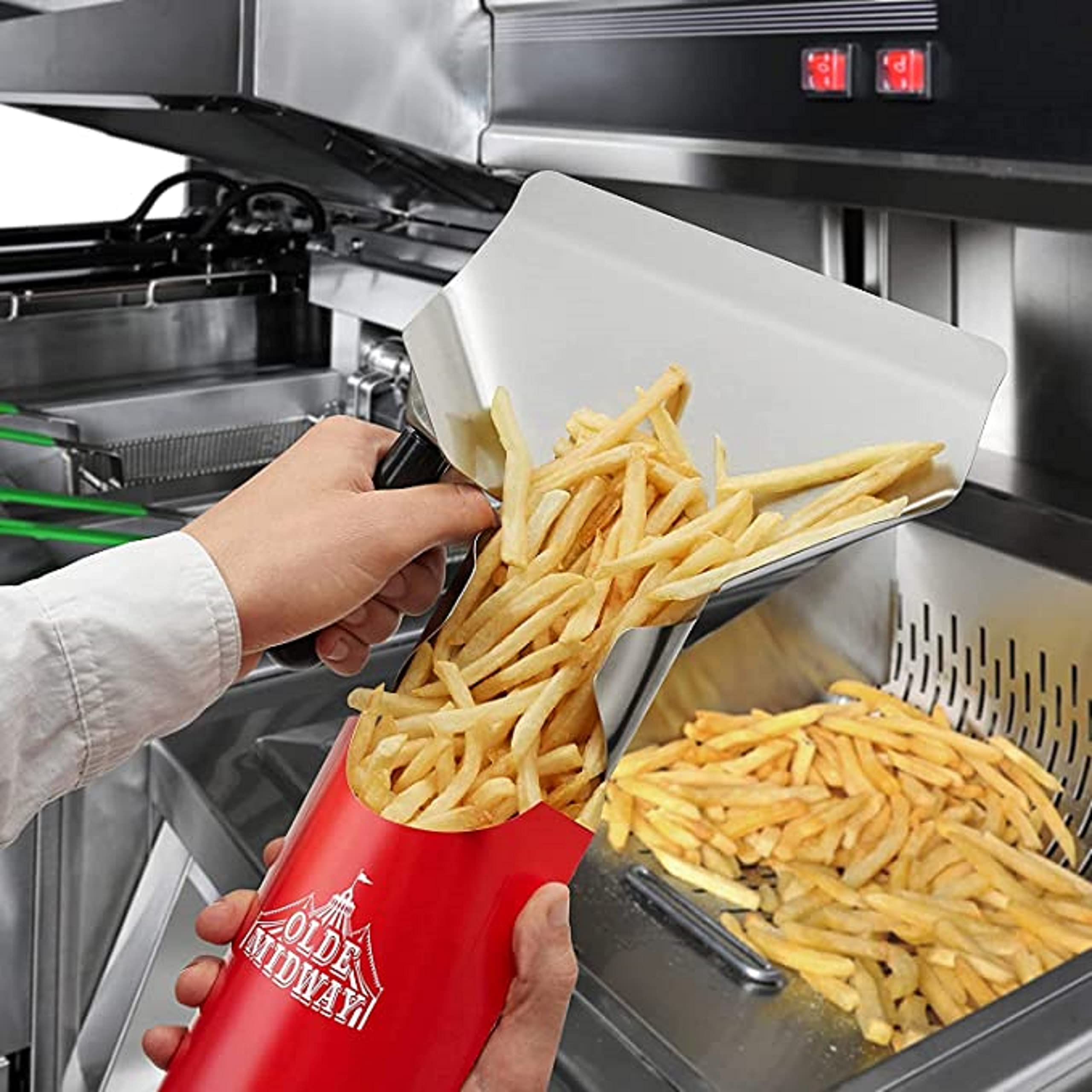 Snapklik.com : Commercial French Fry Bagger Stainless Steel Removable ...