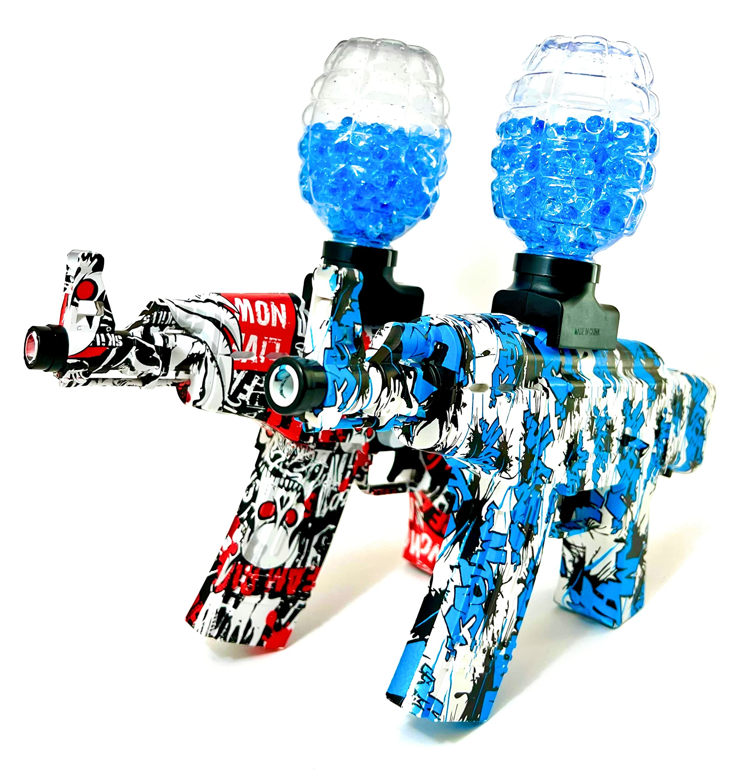 Buy Gel Blaster Toy - Electric Water Splatter Ball Shooter s, Red and ...