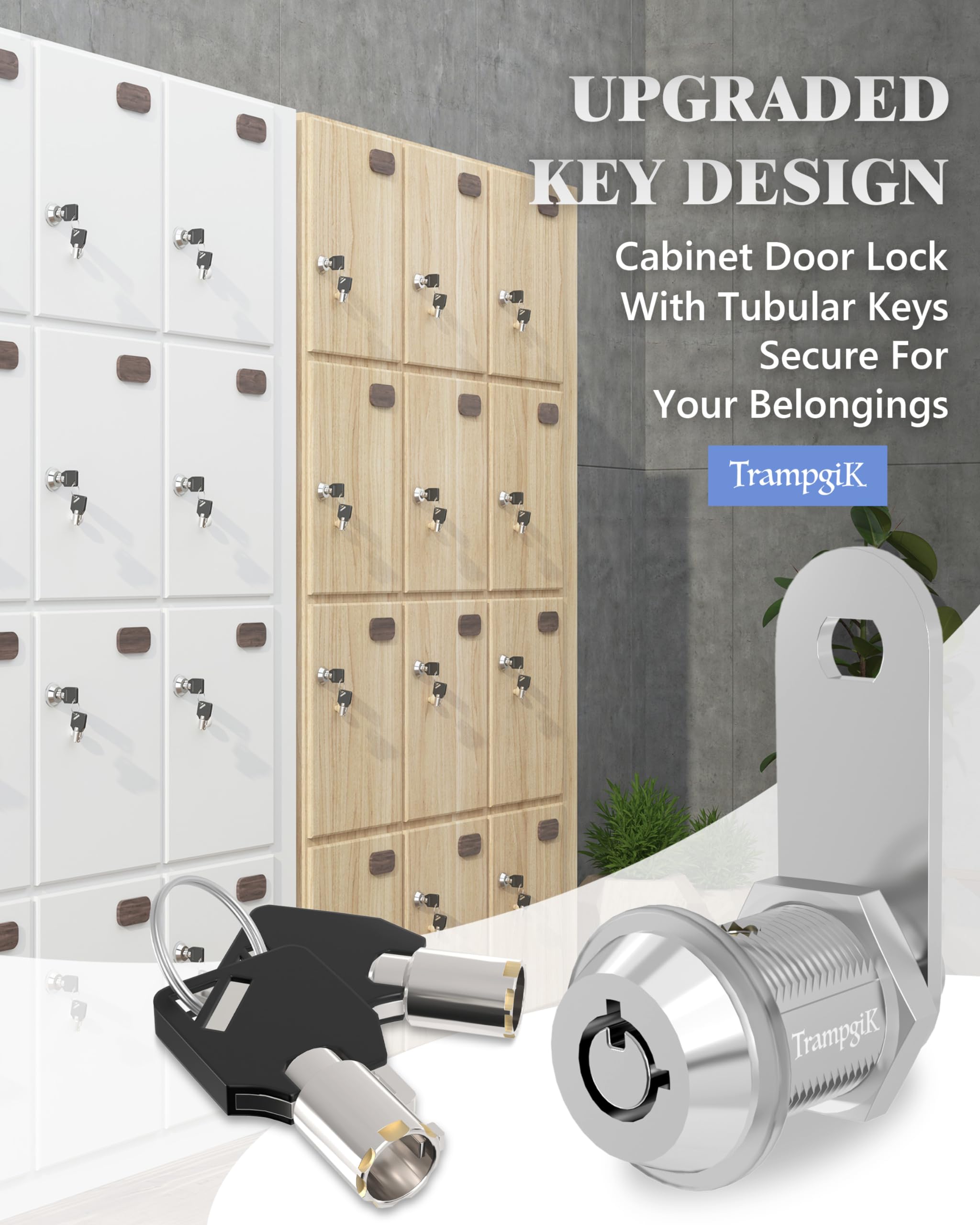 Snapklik.com : Trampgik RV Storage Locks, 7/8” Camper Compartment ...