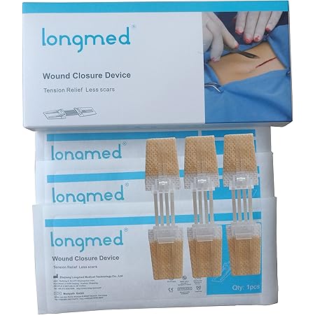 Amazon.com: Zip Stitch Wound Closure Strips - 4 Pcs Butterfly Bandaids ...