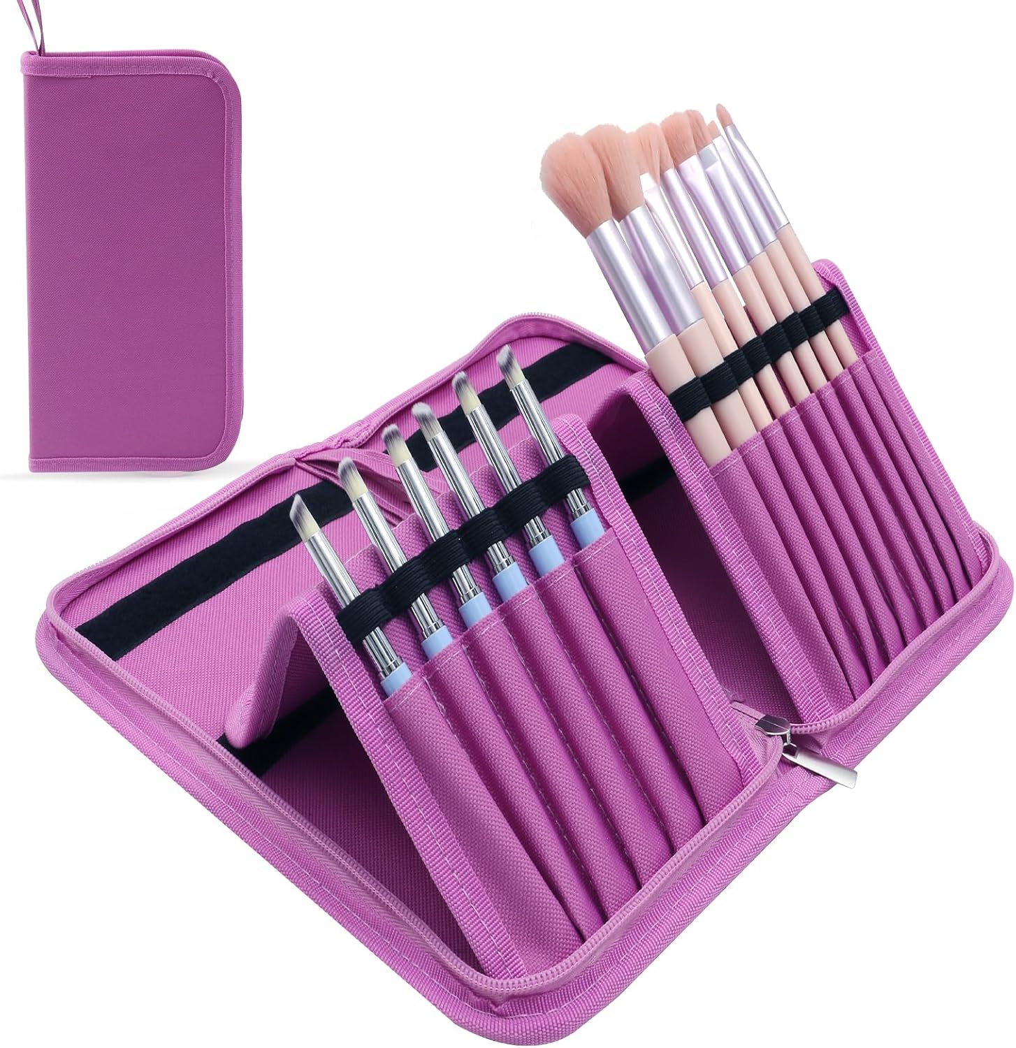 Amazon.com: BQAN Nail Art Brush Holder Case - Organizer for Nail Art ...