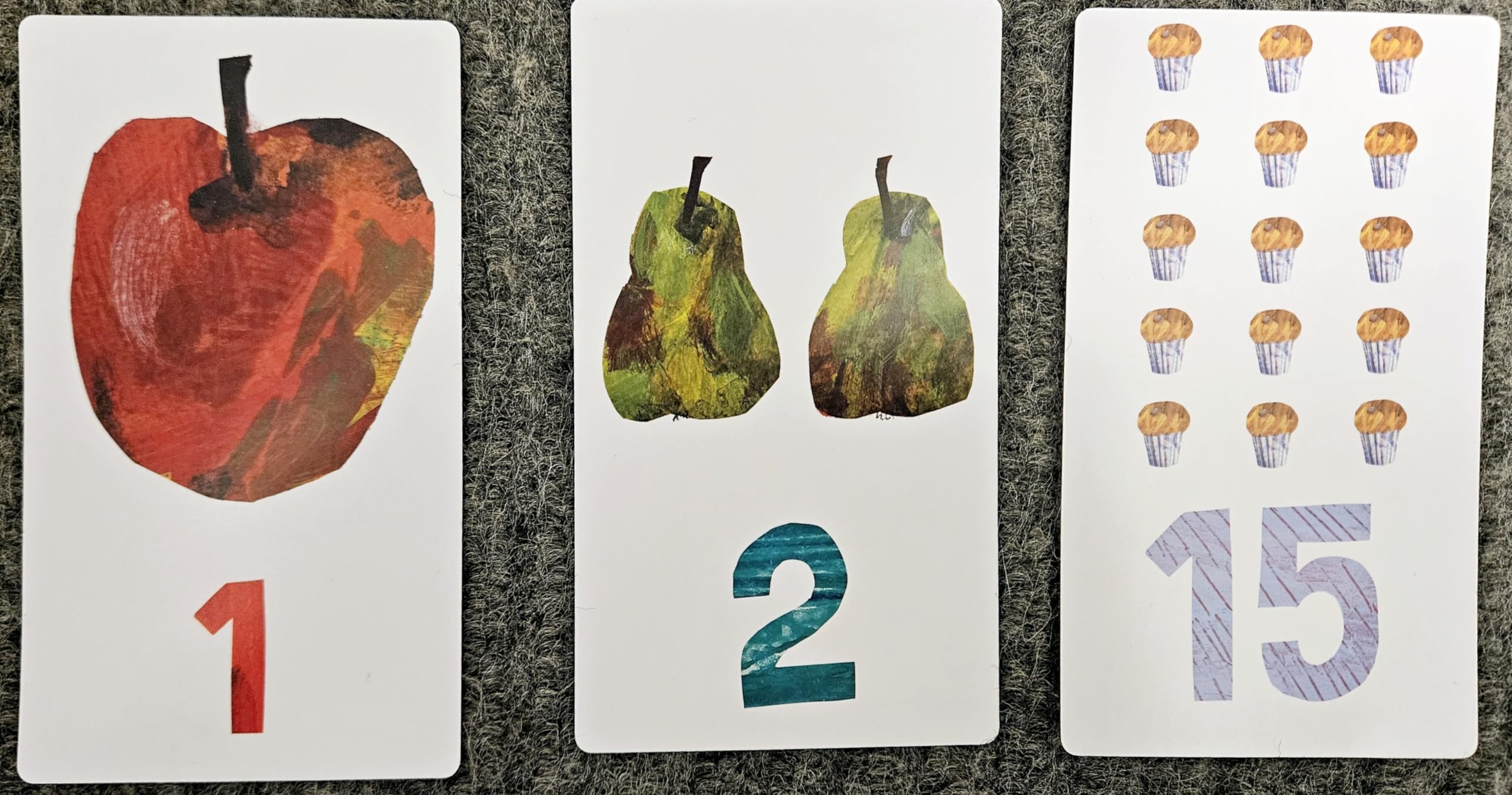 Las Flashcards De La Oruga Muy Hambrienta