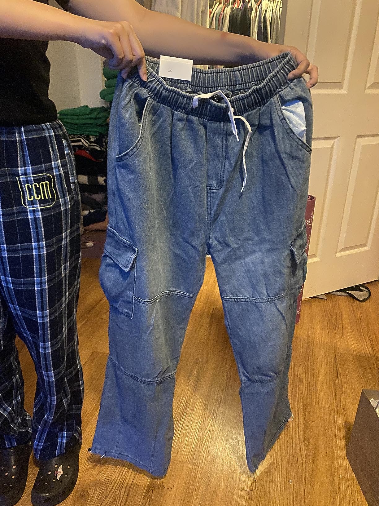 $8/mo - Finance Grunge Baggy Jeans Y2K Emo Alt Cargo Pant Fairycore ...