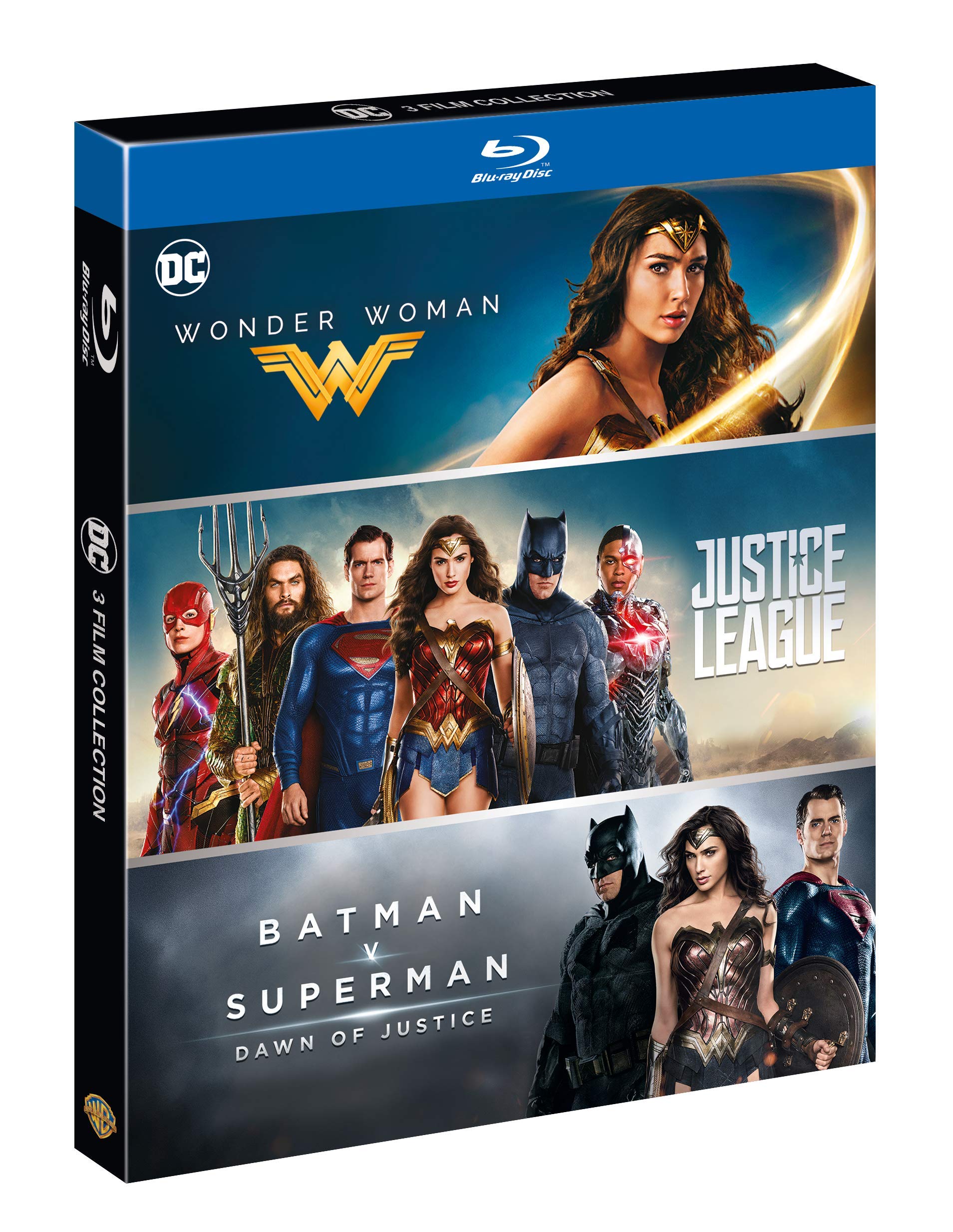 Dc Comics Boxset (Box 3 Br): Amazon.it: Gal Gadot, Ben Afflek, Henry ...