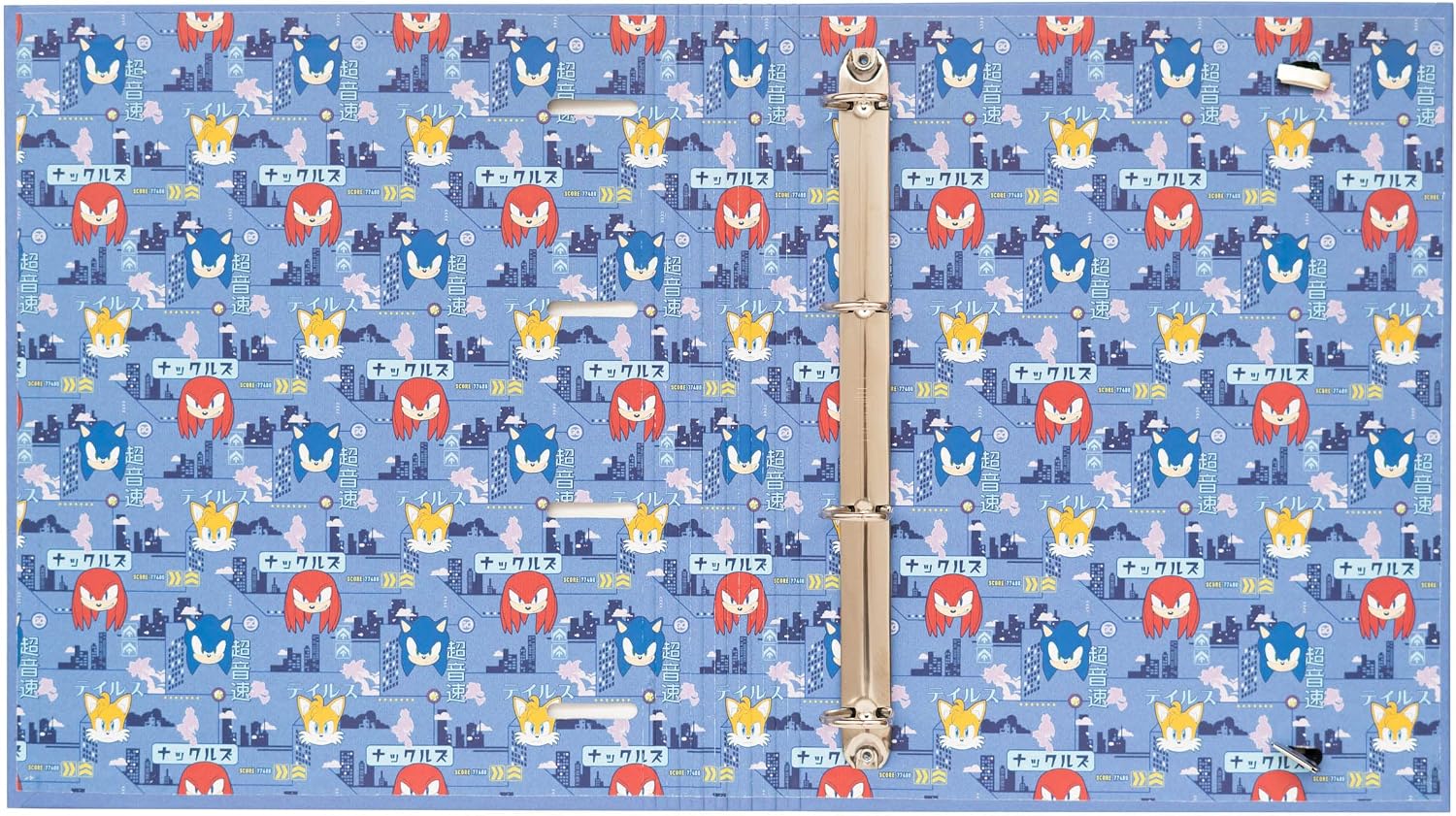 Official Sonic 4 Ring Binder – Premium A4 Folders Ring Binder – 10.6 x ...