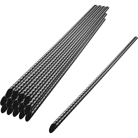 Amazon.com : USA Made - (10-Pack) 24" Inch Long #4 Straight Rebar ...