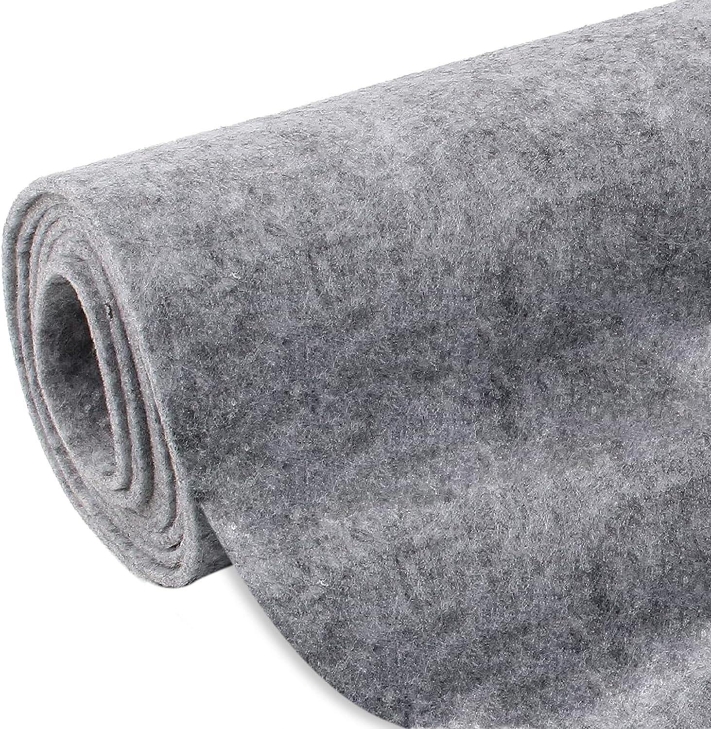 Halero 78"x40" Light Gray Underfelt Carpet for Speaker, Sub Box Carpet ...