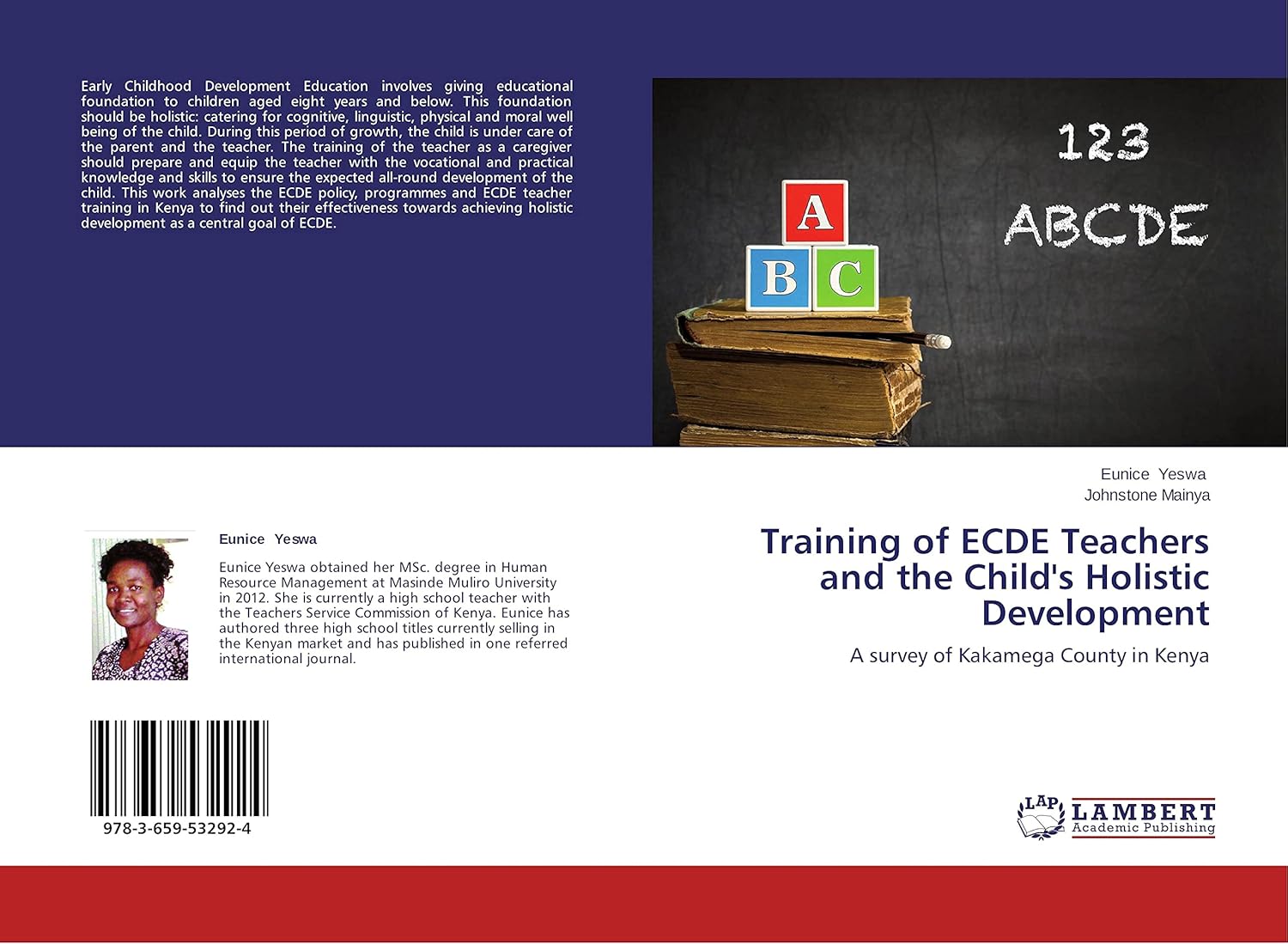 Training of ECDE Teachers and the Child's Holistic Development: A ...