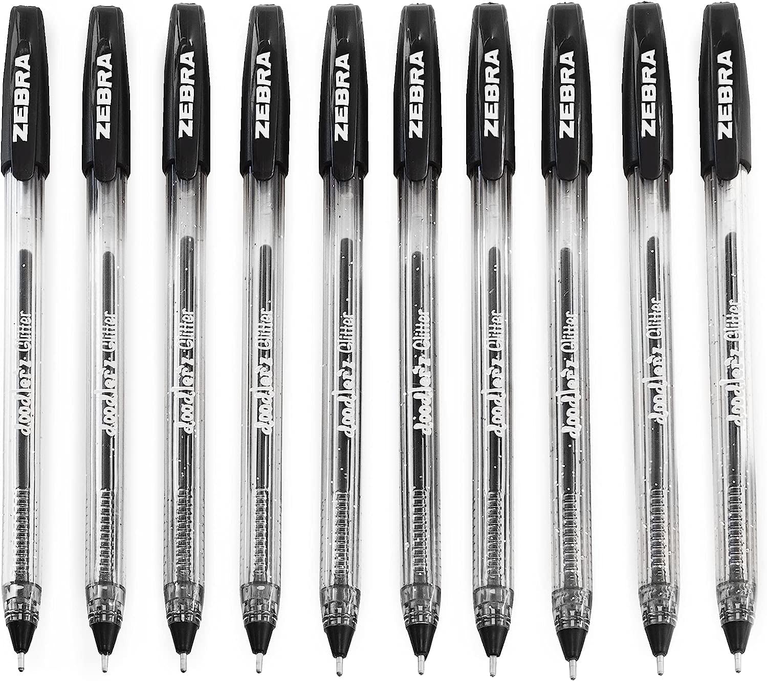 Zebra Z-Grip Glitter Pens - Doodler'z - 1.0mm - Glitter Colours - Pack ...